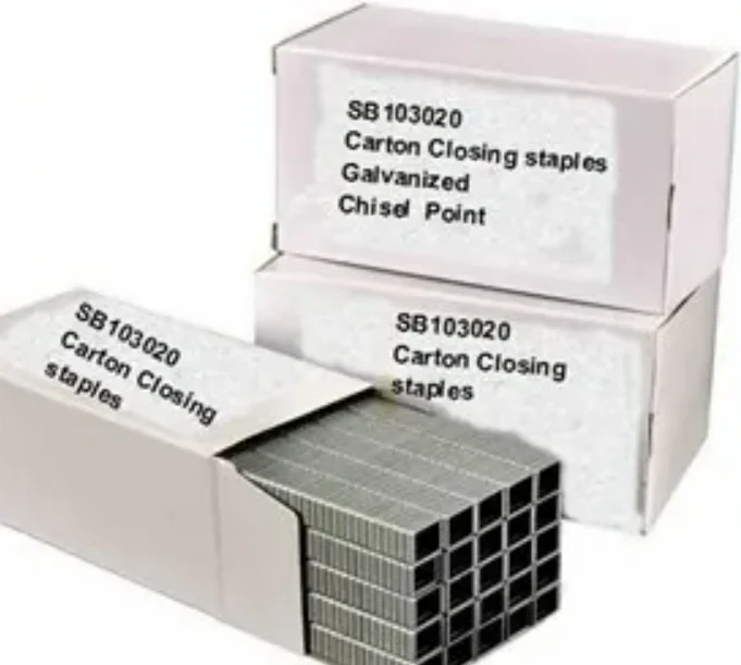 22Ga Stapler Pin 10mm Crown 3/8" 1010F Staples Nail Making Machine ...