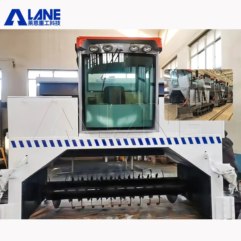 Alibaba.com: LANE Cow Dung Rotary Drum Composter automated mixing ...