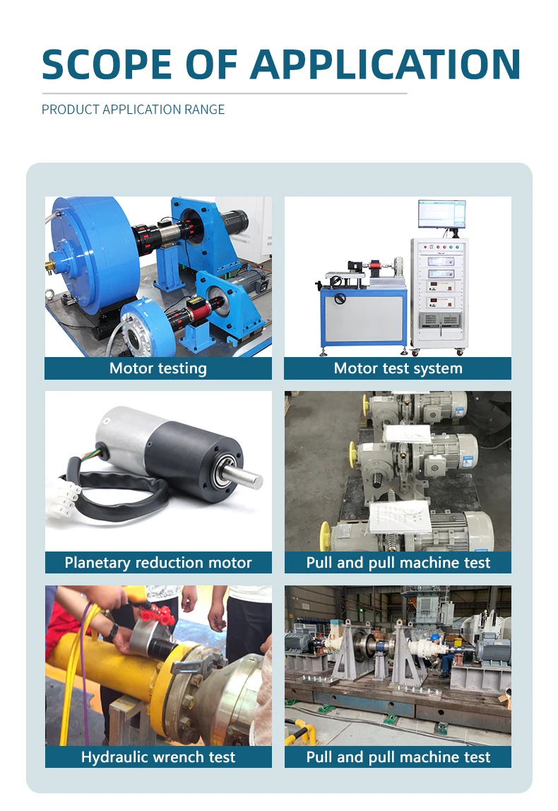 Dynamometer Motor Tester & Torque Sensor for Engine Testing OEM