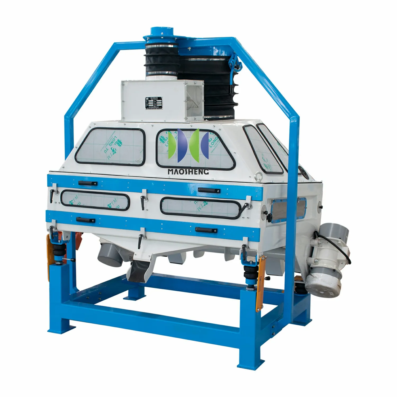 Small Capacity Soybean Cowpea Cleaning Machine Destoner