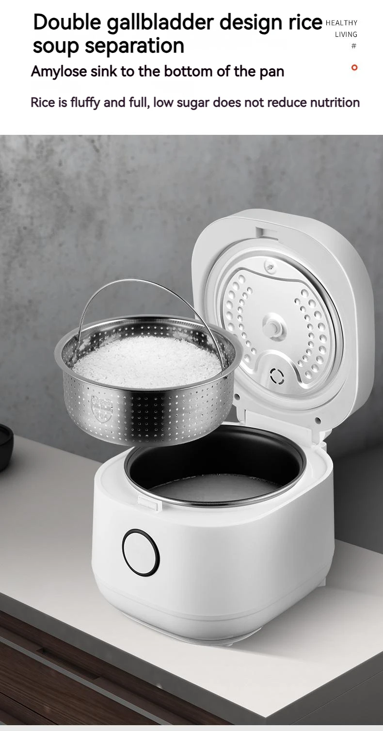 5L Smart Cooking Rice Coker - Efficient Multifunctional Cooker