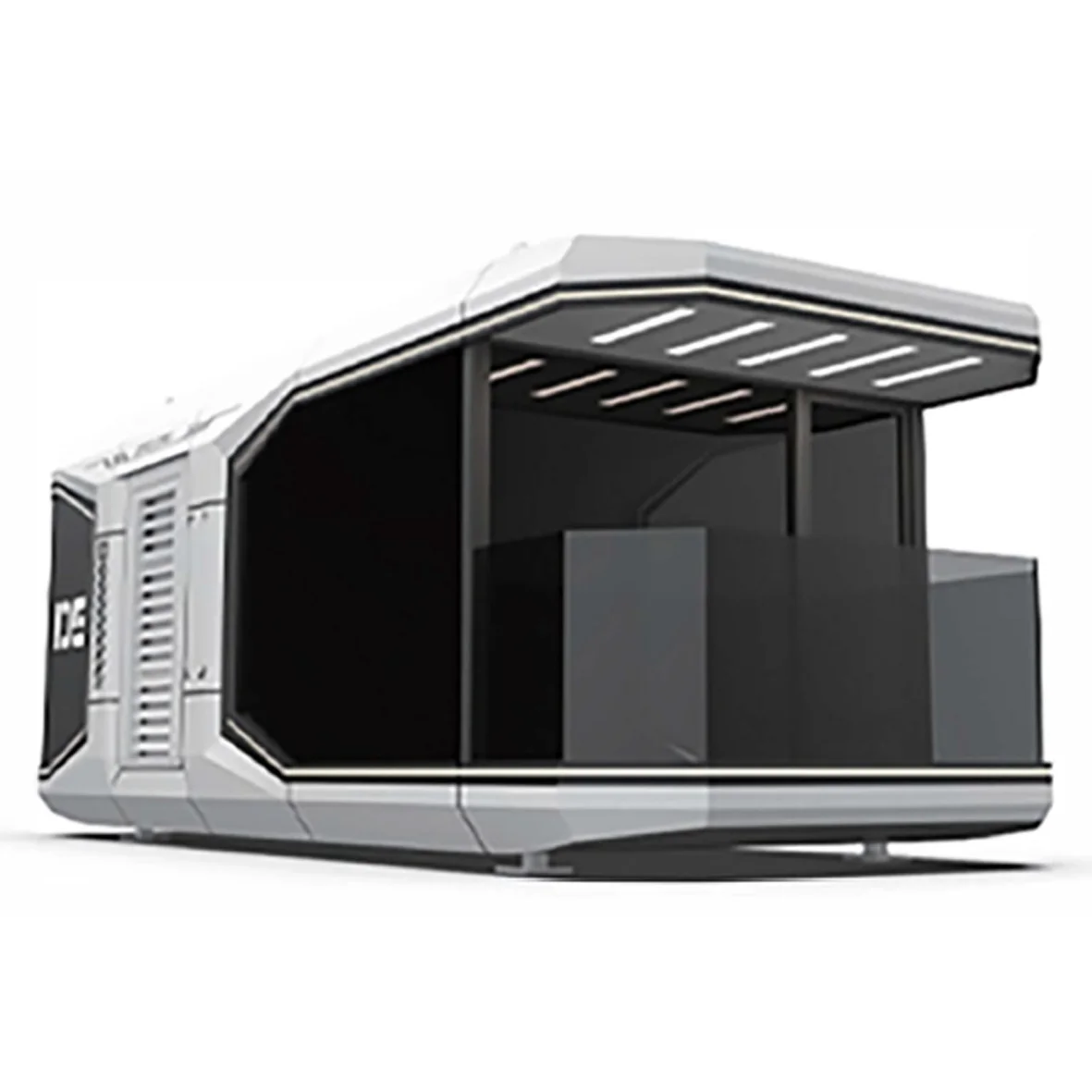 Modern Luxury prefabricated Mobile Building Capsule House Space With ...