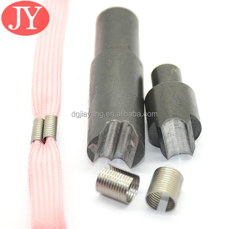 Wholesale 20mm Silver Metal Crimp End Fold over Crimp Cord Clasp Iron ...