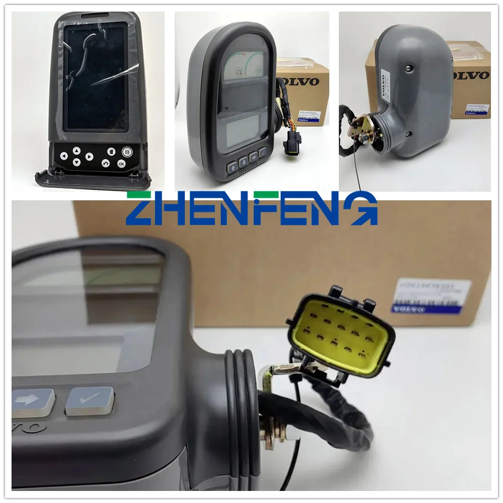 Excavator Parts Excavator Monitor Display Panel VOE14390065 Screen ...
