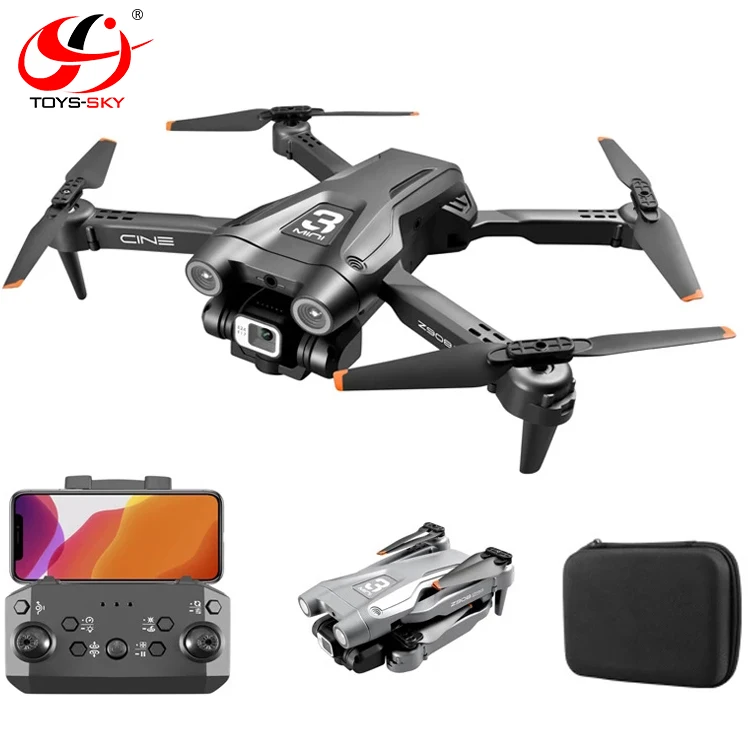 Hot Sale Z908 Pro Drone 2.4G WIFI 4K Dual ESC Optical Flow Three sided Obstacle Avoidance small mini drone camera 4k video