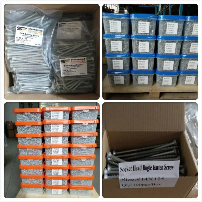 Class 4 Batten Screw With Knurl Type 17 14g Galvanised 100mm 75mm 50mm ...