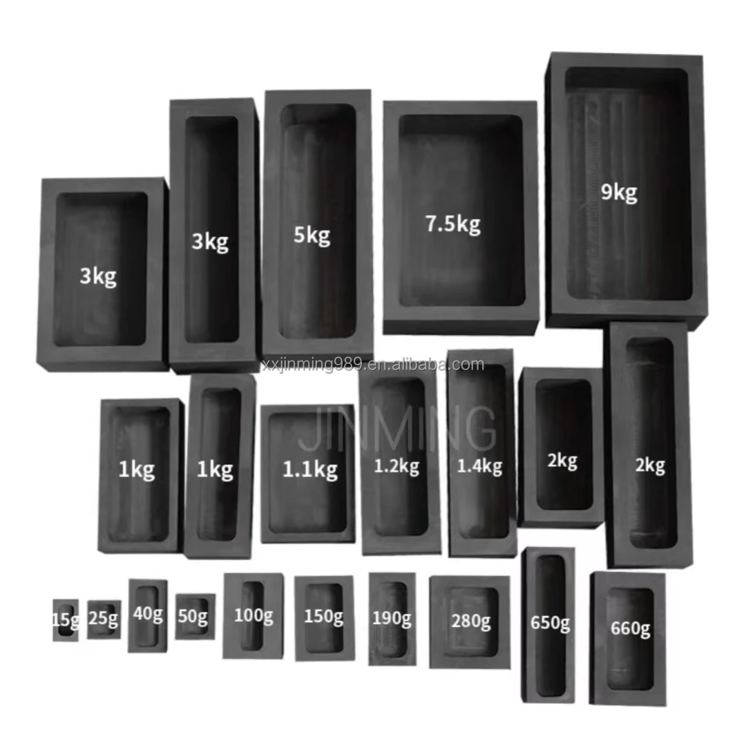 High Temperature Graphite Boat Crucible For Melting With Factory Price ...