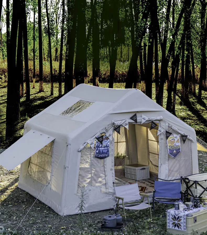 Large Open Window Arab Outdoor Camping Sealed Air Units Inflatable Tent ...