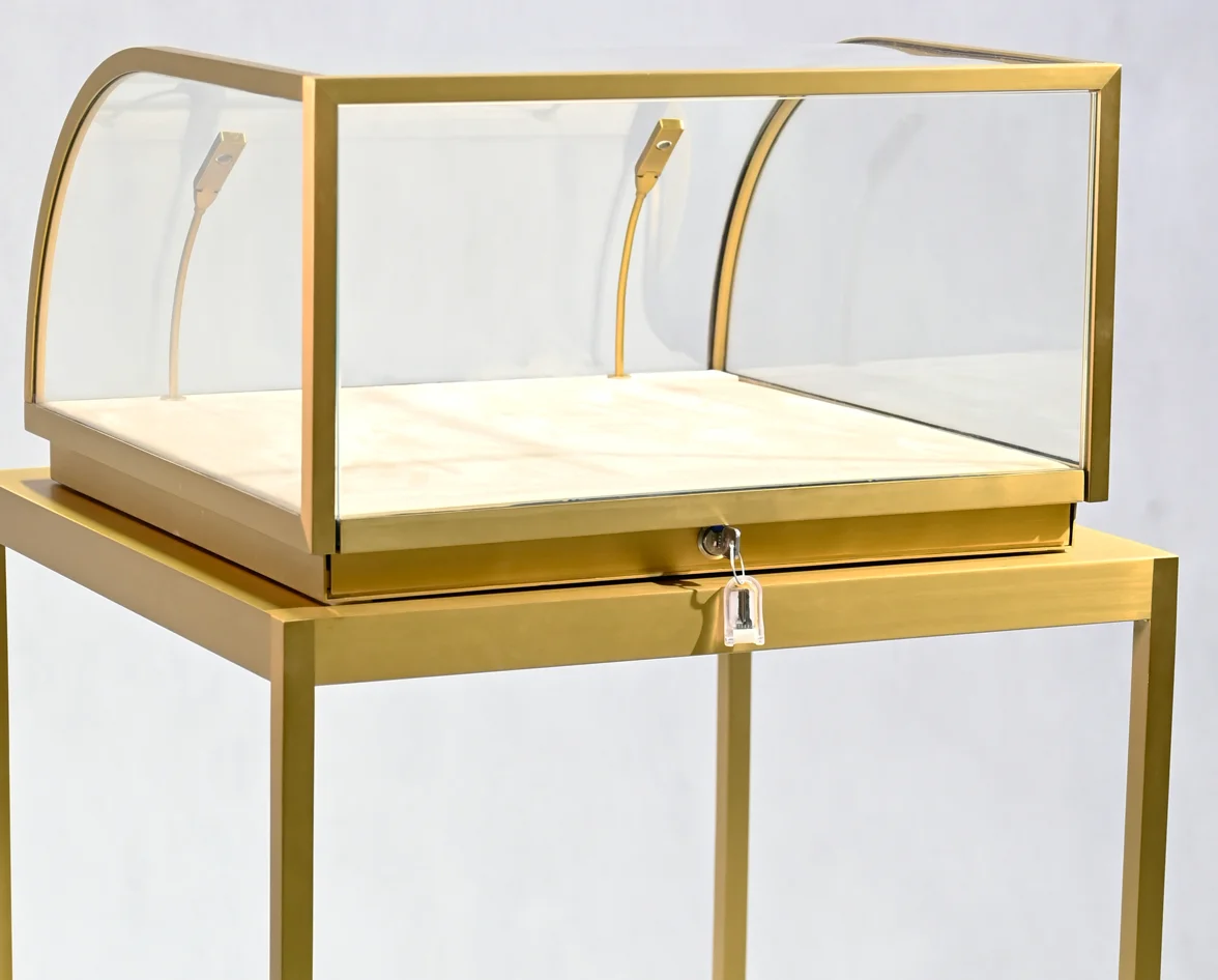 Allpower Japanese Gold Color Frame Museum Display Showcase High End ...