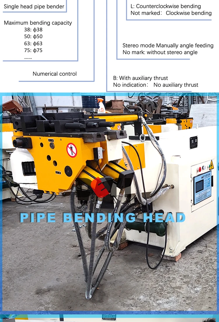 Metal 20mm Pipe Bending Machine - Semi-Automatic Hydraulic