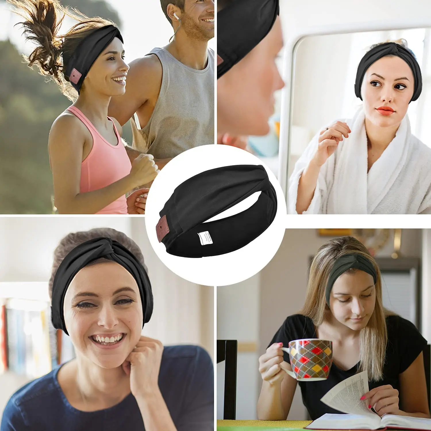 Blue Tooth Headband For Women,Hd Speakers Blue Tooth 5.0 Wireless ...