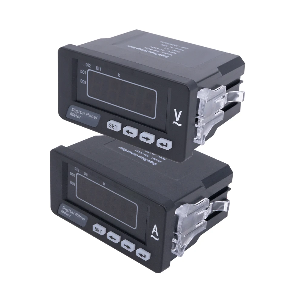 Amperimetro Digital Dc Ampere Viscometers With Lcd Display Panel Meters ...