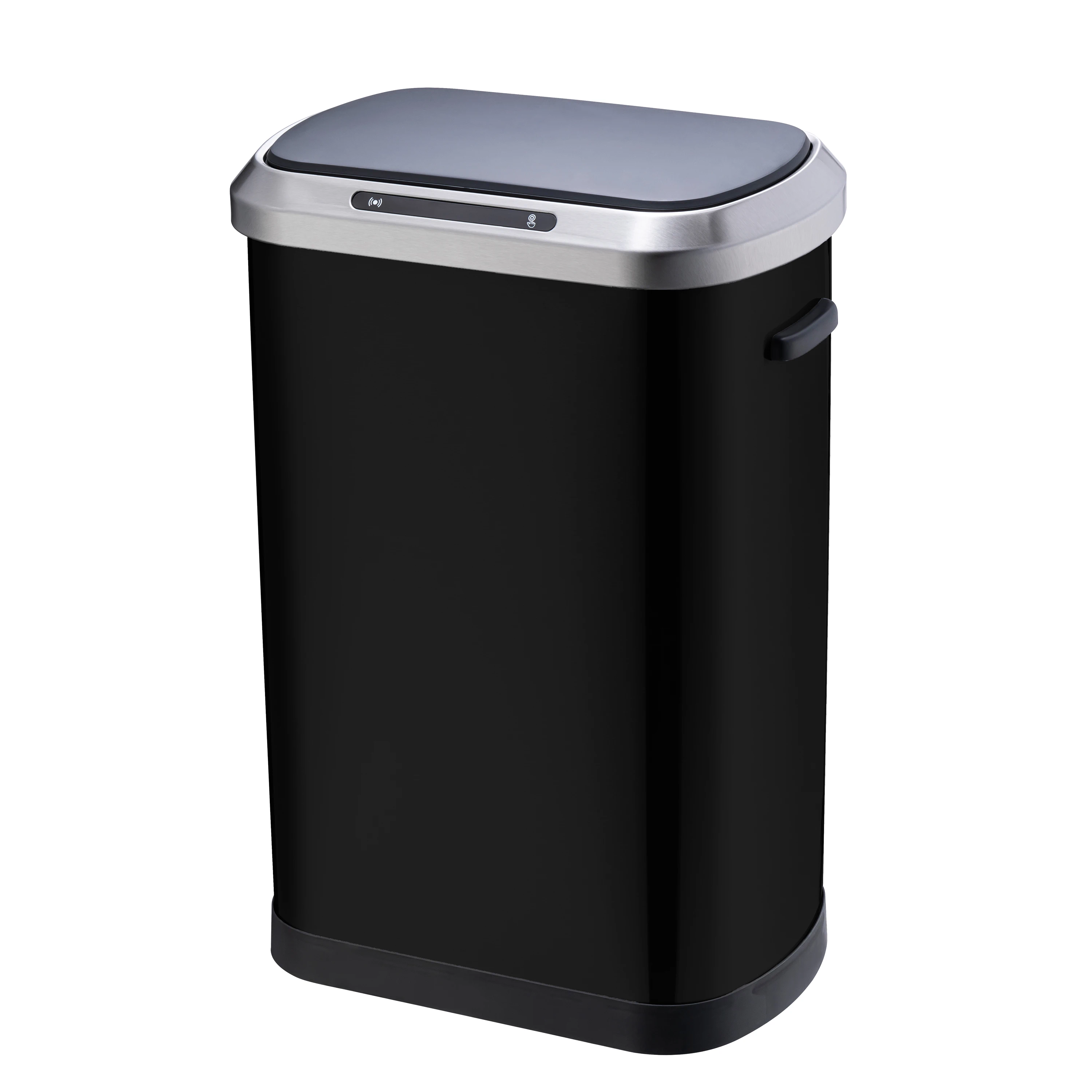 Custom colors available Intelligent sensor trashcan Household Stainless ...