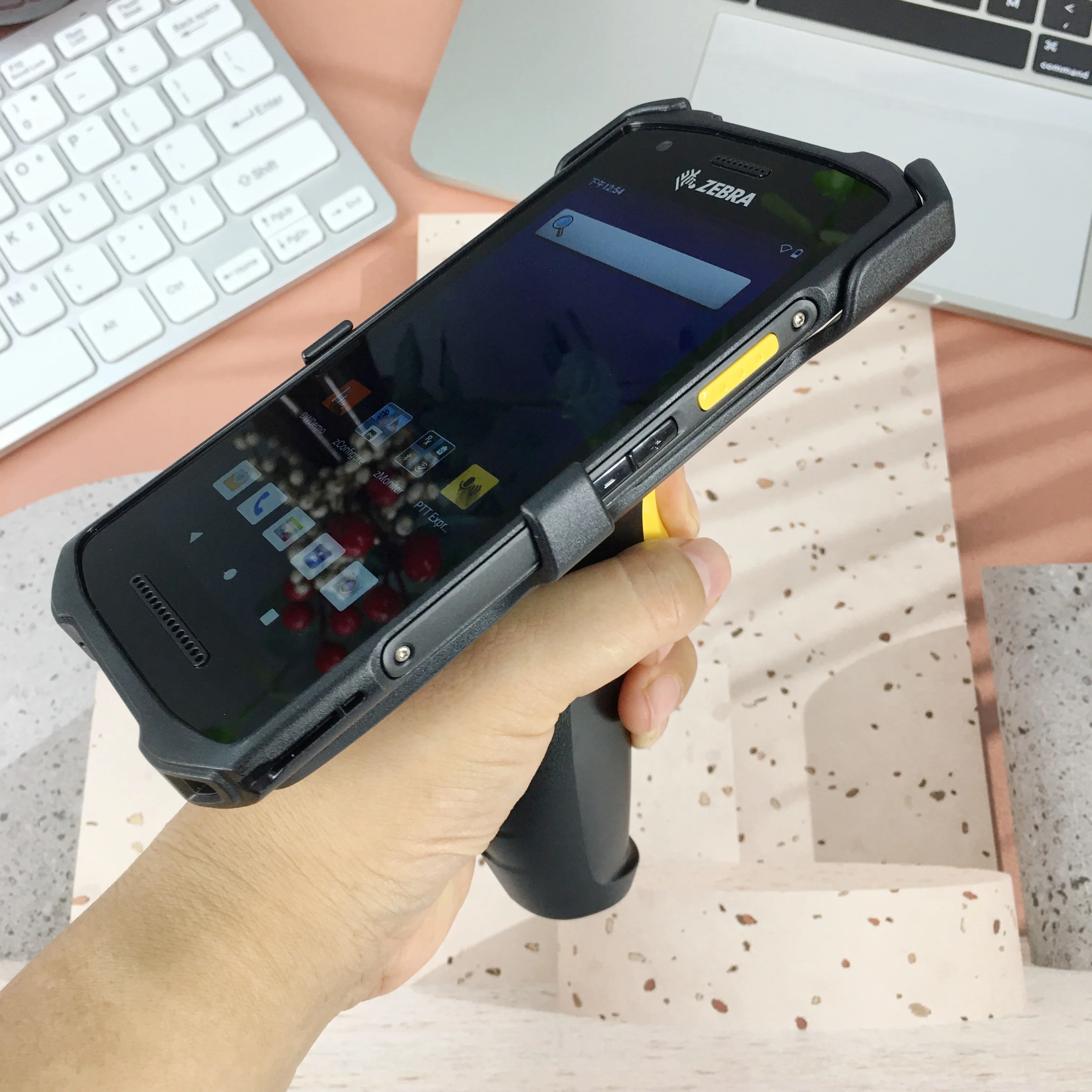 TC21 PDA Pistol Grip Trigger Handle for Rugged Android Scanner