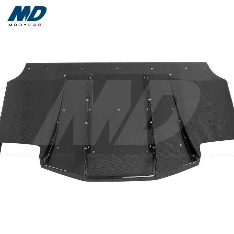 V Style Carbon Fiber Rear Diffuser For 2015-2018 Subaru Impreza 11 Vab ...