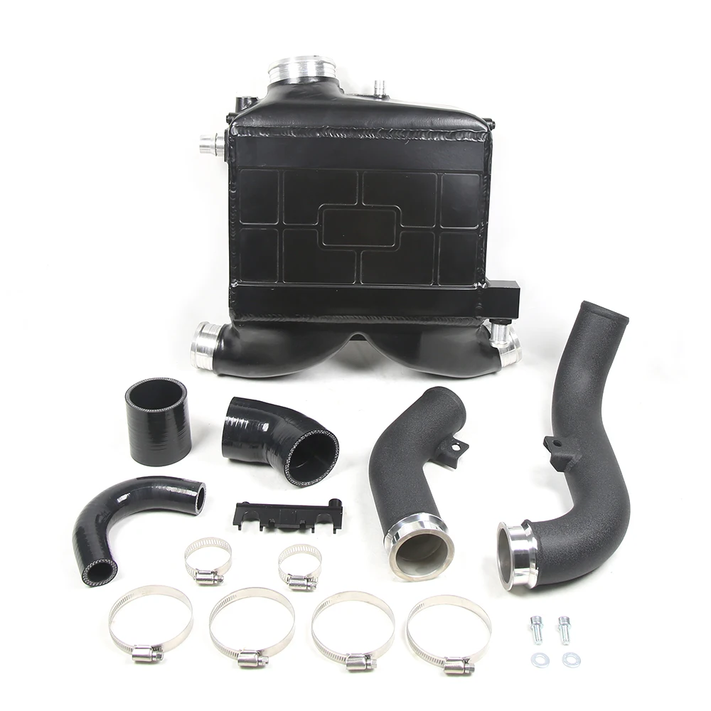 KYOSTAR Aluminum Intercooler Kit Cooling Systems for Mercedes Benz W/S ...