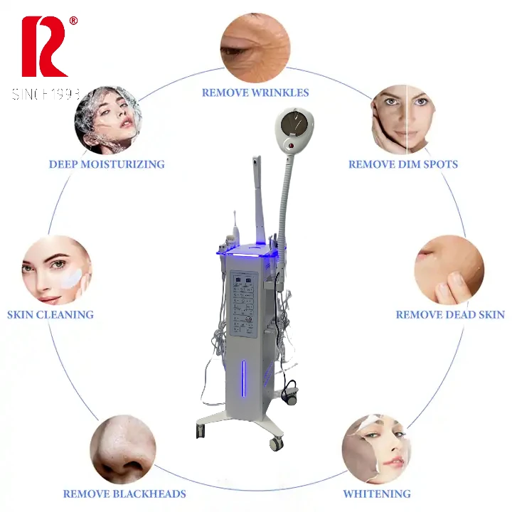 16 in 1 Multifunction Machine Galvanic Beauty Facial Face Steamer ...