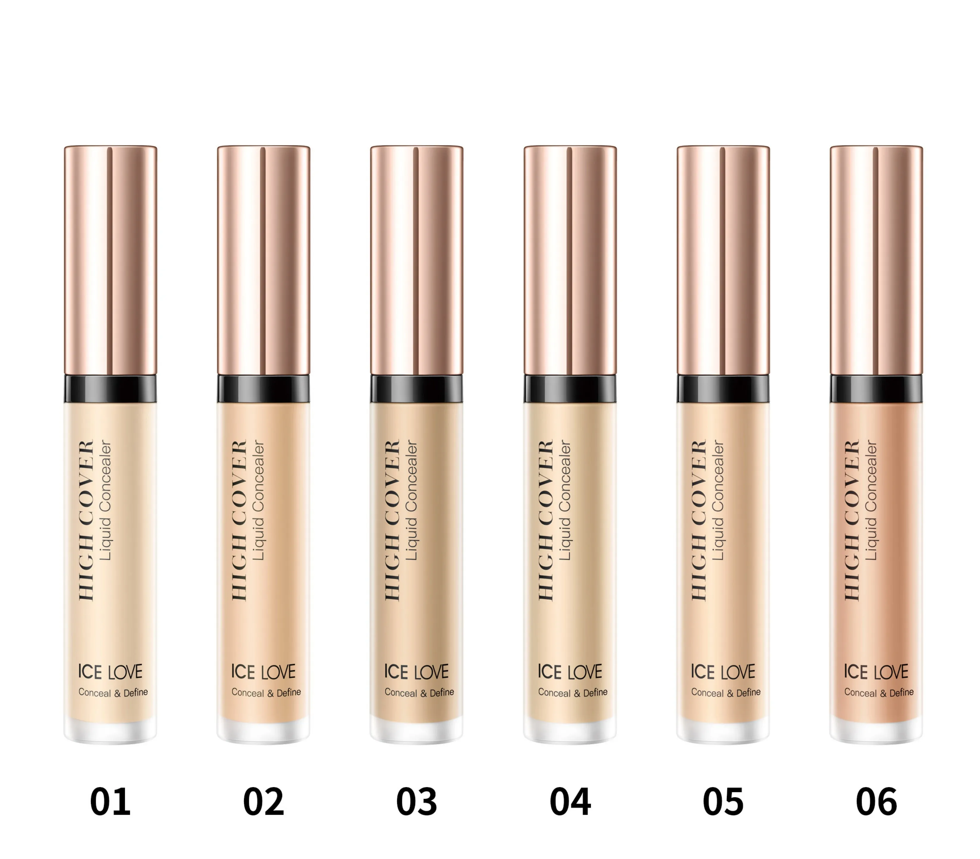 Private Label High Coverage Blendable Buildable Ultra-lightweight Demi ...