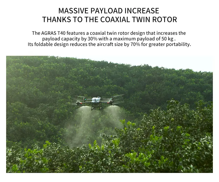 Dji Agras T50 Agricultural Spreader Uav T40 T50 Uav Accessories ...
