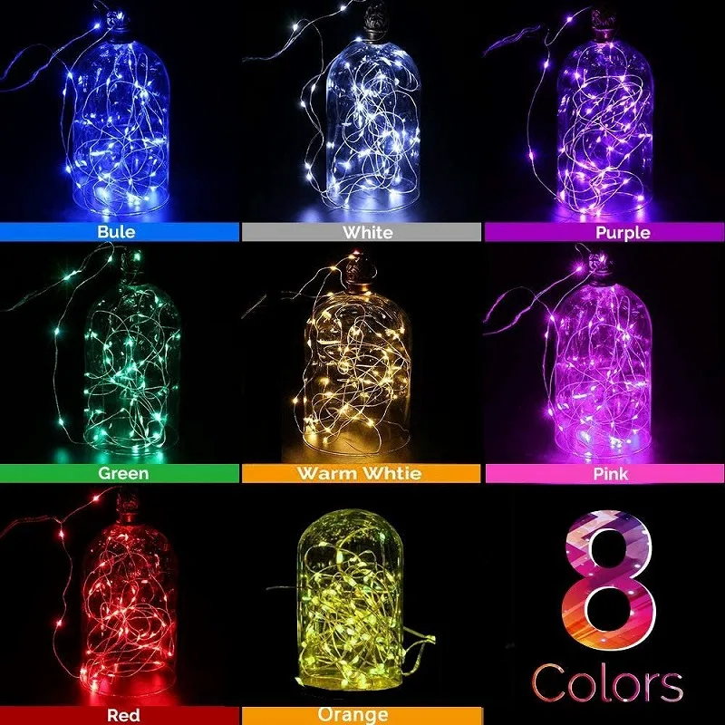 Fairy String Lights Battery Operated Mini LED Starry Lights String ...