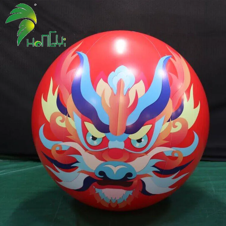 Hongyi Custom Inflatable Dragon Inflatable Logo Balloon Advertise Red ...