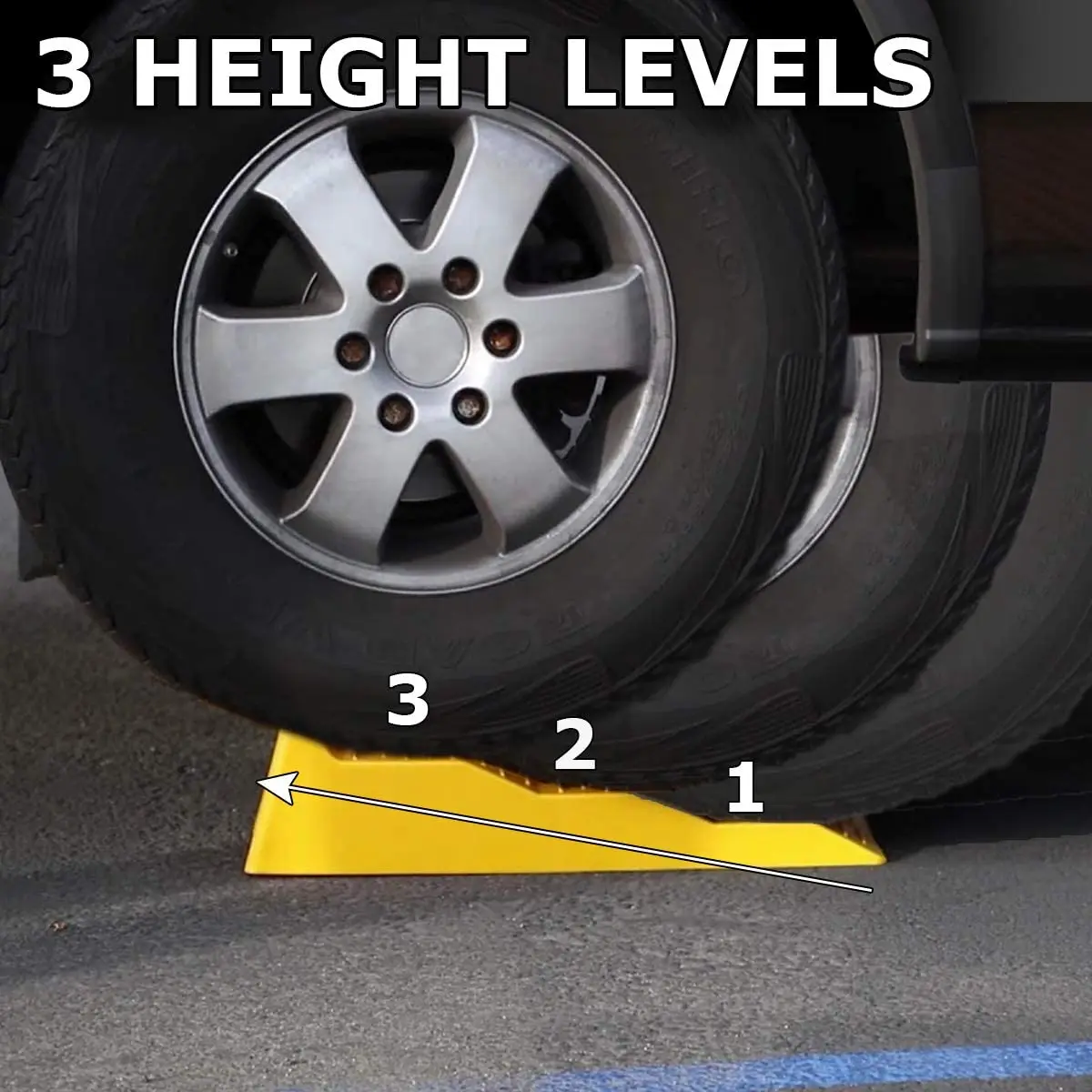 Leveling Ramp Car RV - Stabilize Uneven Ground & Parking