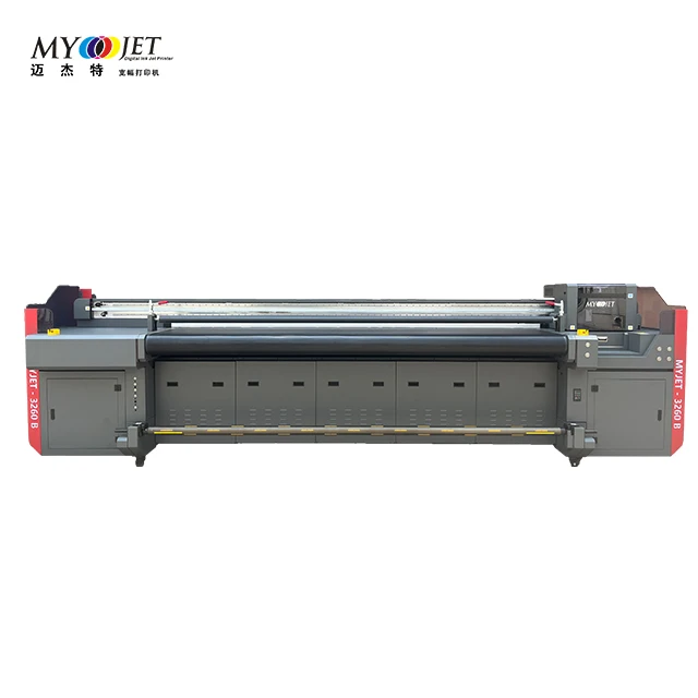 High Productivity Uv Inkjet Hybrid Printer Print Size 3.2m With Roll To Roll And Irregular Shape ...