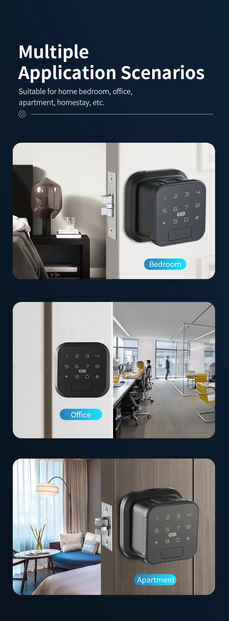 S603 Smart Electronic BLE DADA LOCK - Secure Your Home