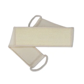 Exfoliating Natural Loofah Back Shower Body Scrubber Dual-sided Natural ...