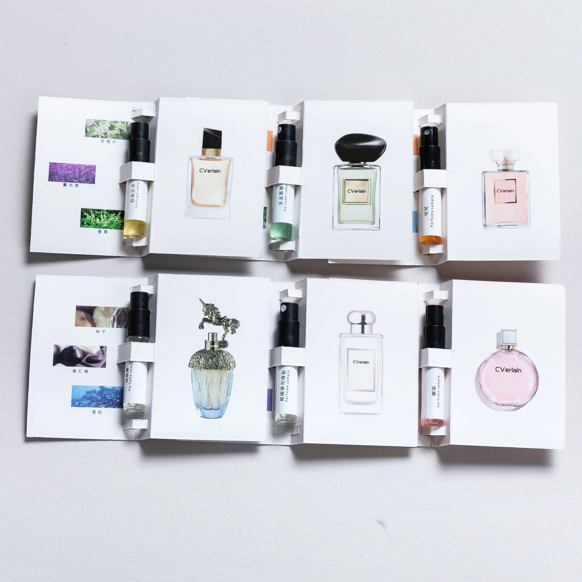 Wholesale 3Ml Card Women'S Perfume Body Mist Spray Parfum Travel Sets ...