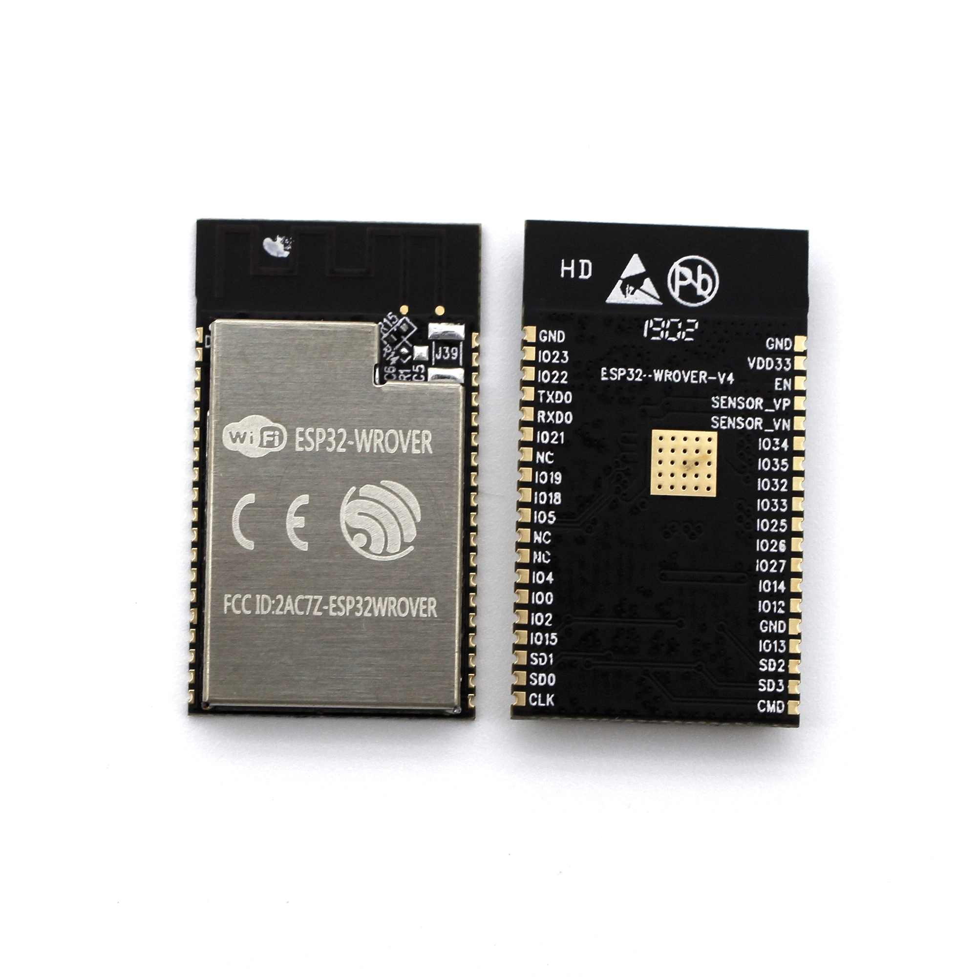 Original Esp32 Module ESP32-WROVER 4mb 8mb 16mb Dual core wi-fi & BLE modules esp32 development ...