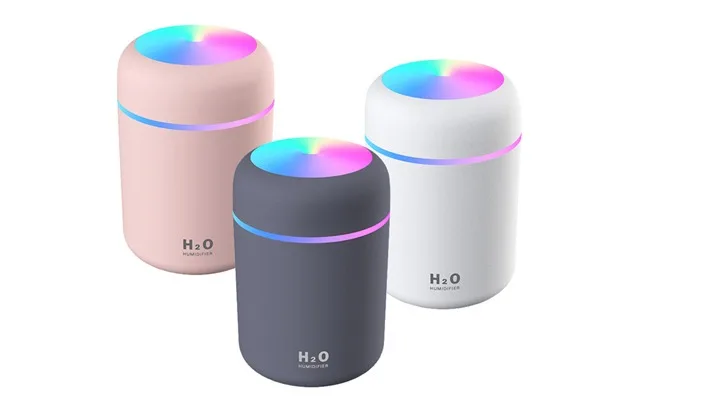 Indoor Usb H2o Air Purifier Colorful Lights Rgb Personal Space Air ...