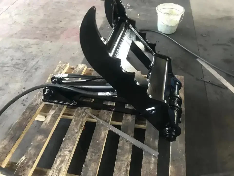Mini Excavator Attachment Hydraulic Thumb Bucket Excavator Thumb Grab ...