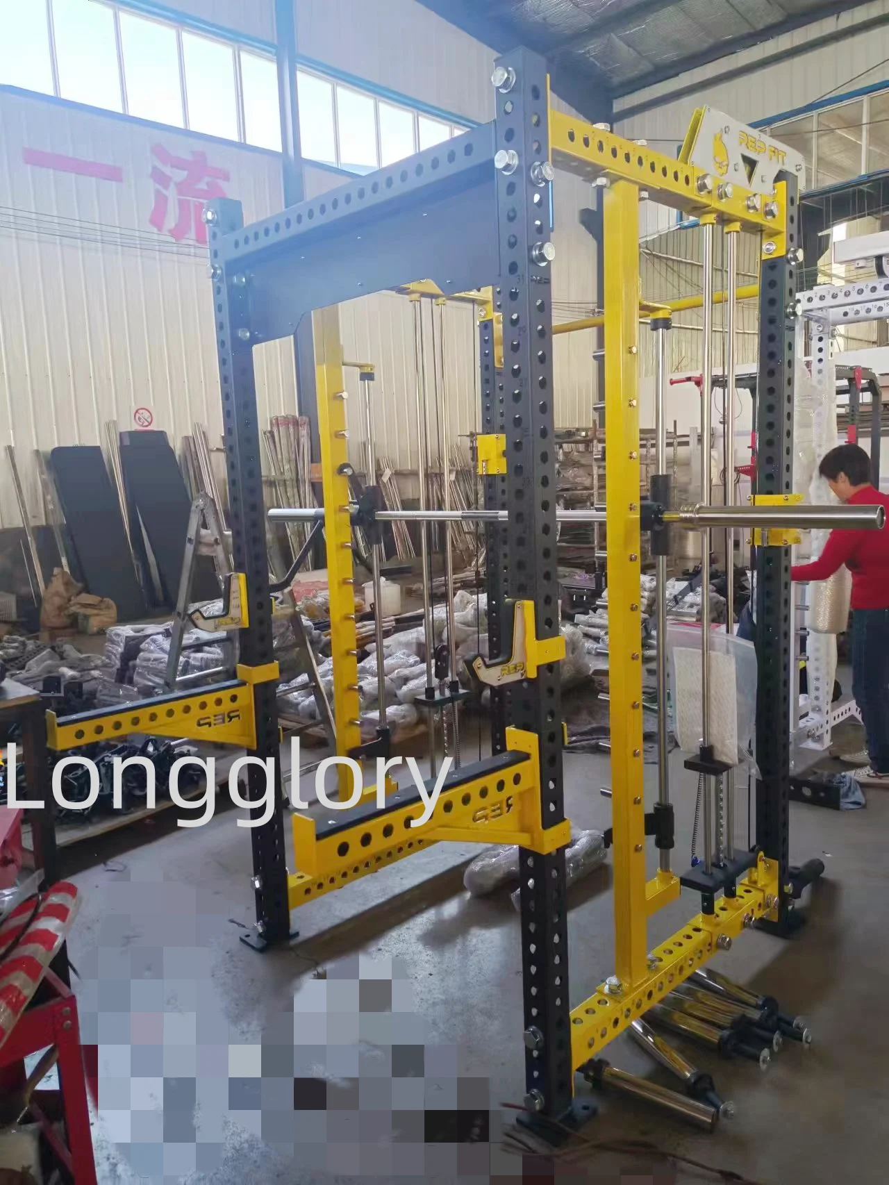 All In One Power Rack Multi Function Fitness Home Gym Equipment Smith ...