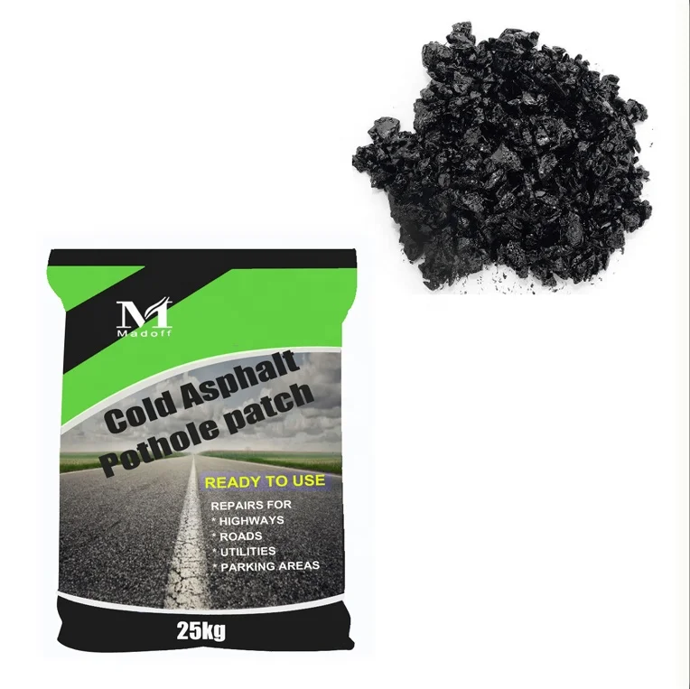 Pavement Road Fill Asphalt - 25kg Cold Mix Repair Materials