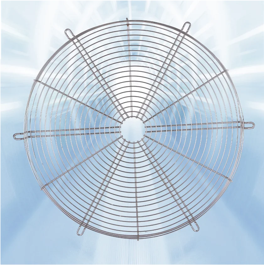 Metal Fan Cover, Condenser Fan Guard, Industrial Exhaust Fan Grille ...