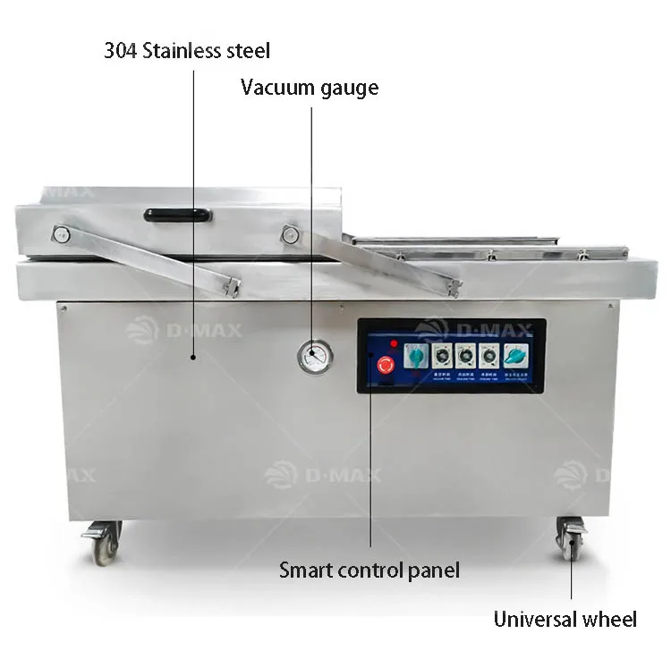 Heavy Duty Table Top Automatic Cloth Pork Beef Tea Double Chamber ...