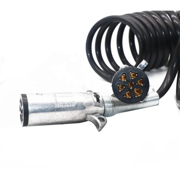 Truck Trailer Wire Electrical 7-Core Cable - Reliable & Durable