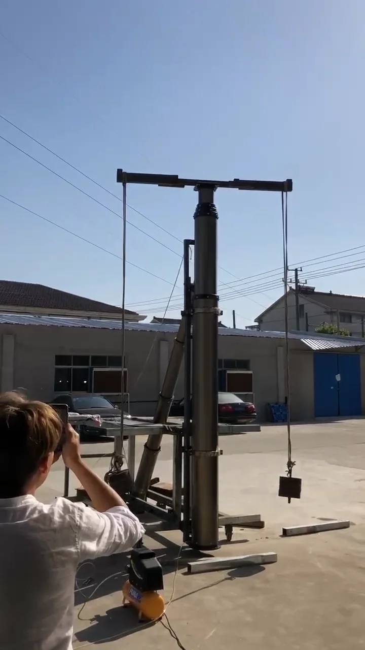 Portable Antenna Wind Load 130km/h Steel 6m To 20m Pneumatic Telescopic ...