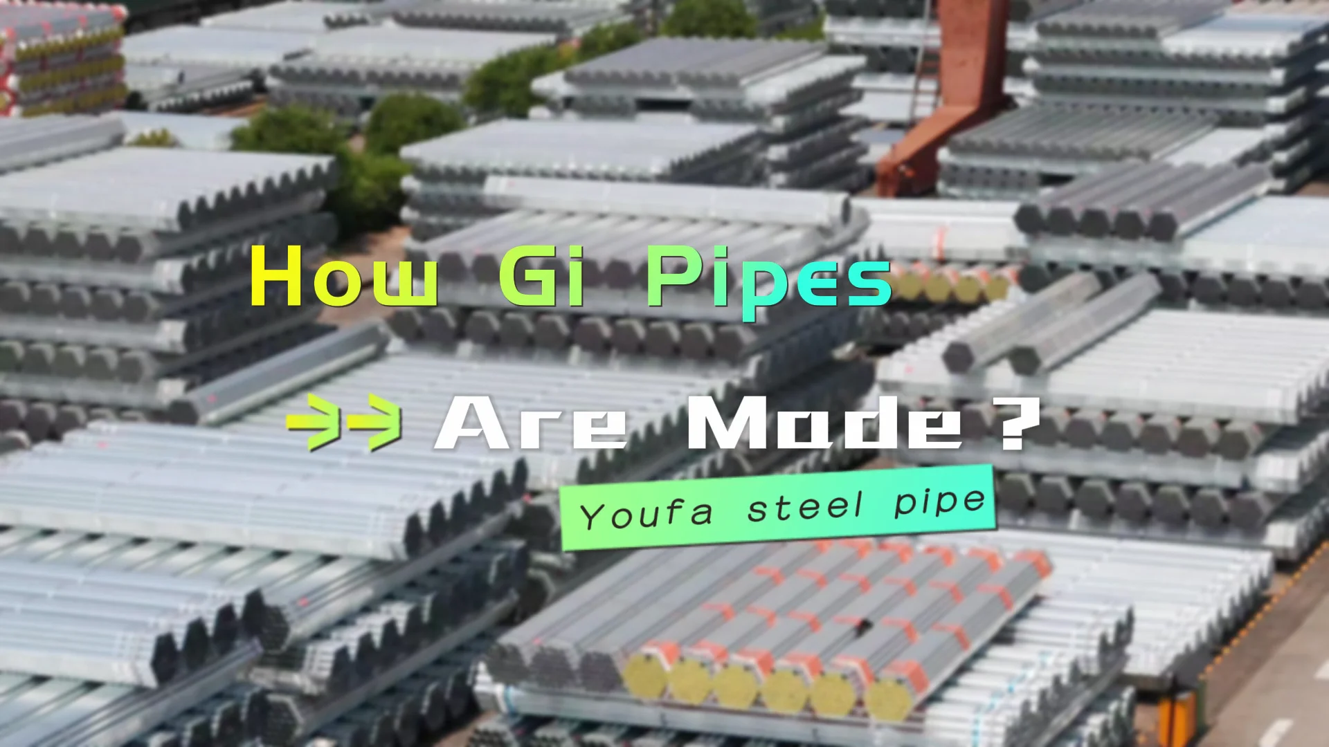 Galvanized Steel Water Pipe Bs 1387 Medium Class Round Tube Gi Hollow ...