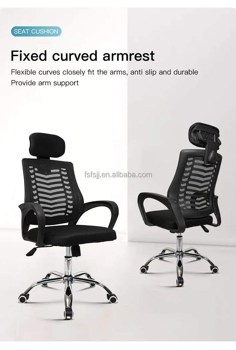 Practical Design Height Adjustable Features Swivel Chair Desk Task ...