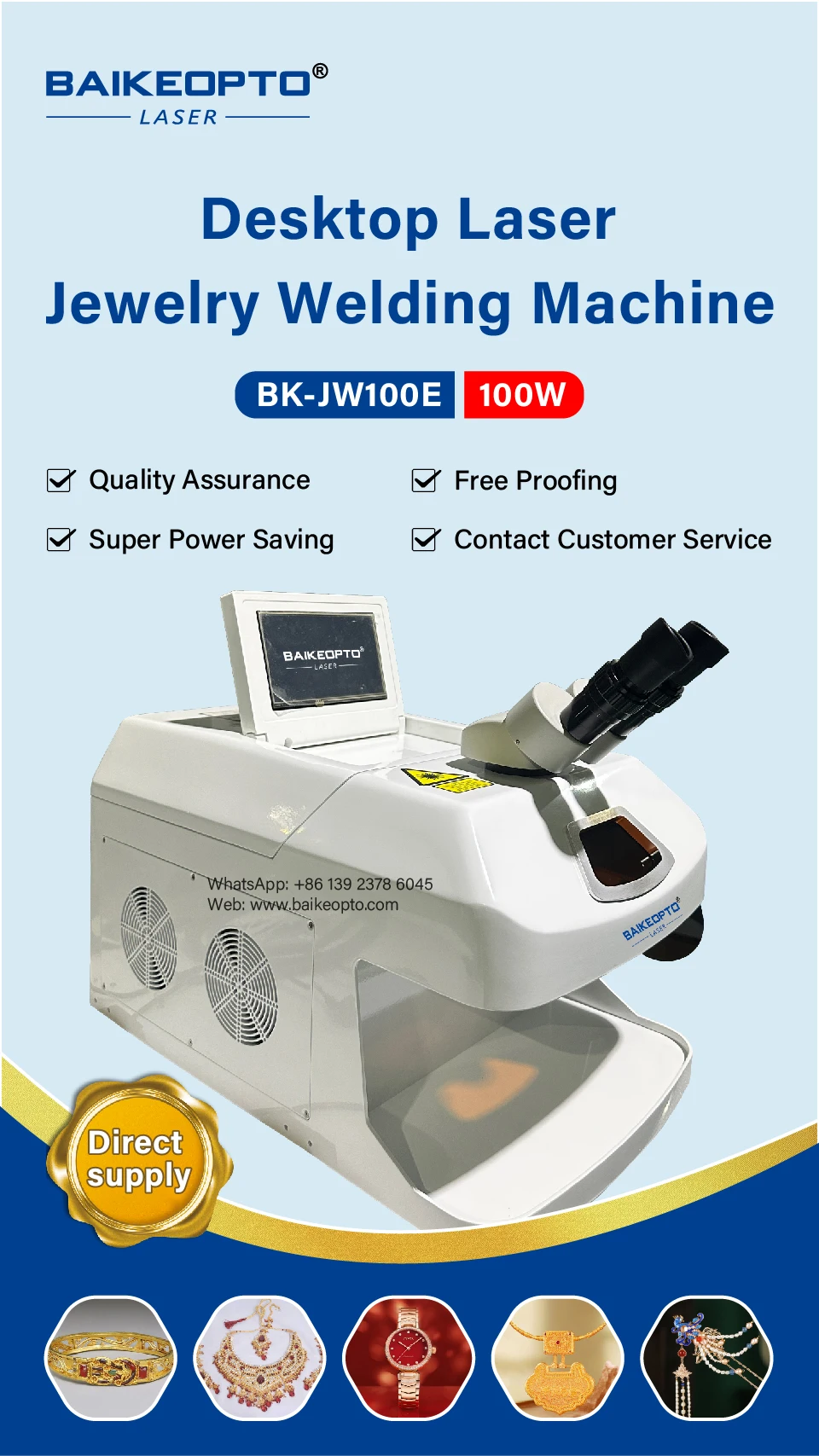 60w 80w 100w 150w 200w Mini YAG Laser Welder Jewelry Laser Welding ...