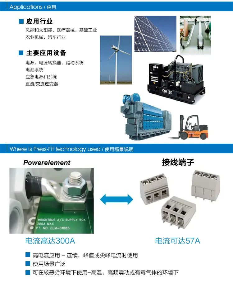 4 Pin Terminal Female Pcb Surface Mounting Crimping Connector Brass ...