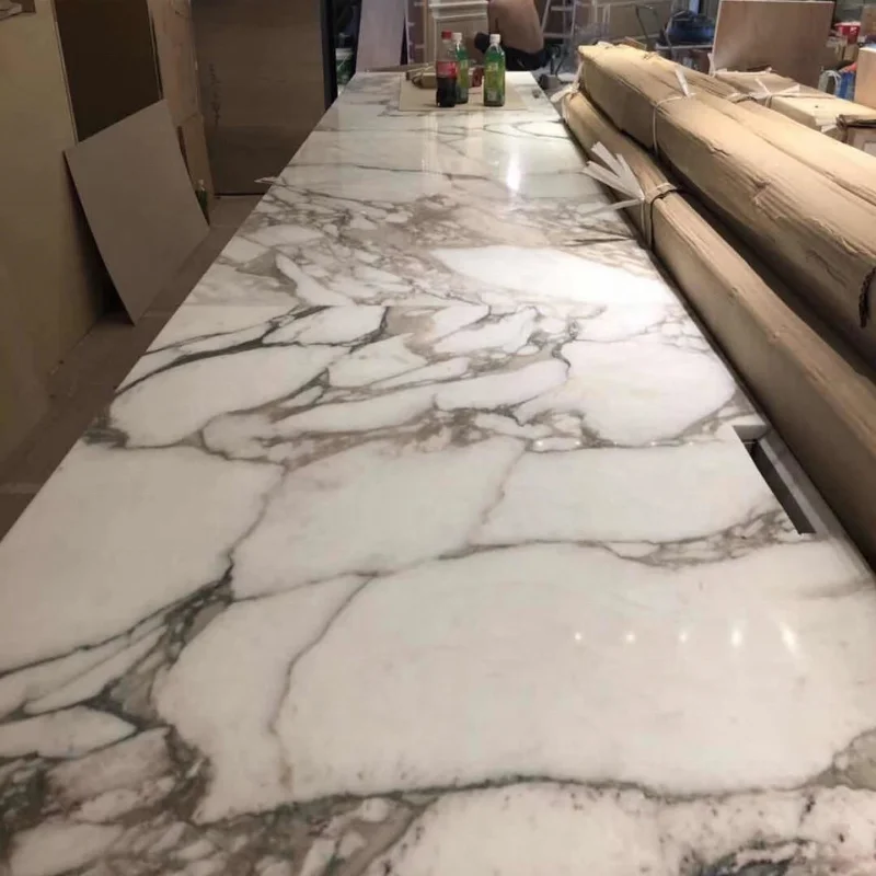 Italian Marble Calacatta Gold Calacatta Texture Slab White Gold Thick ...