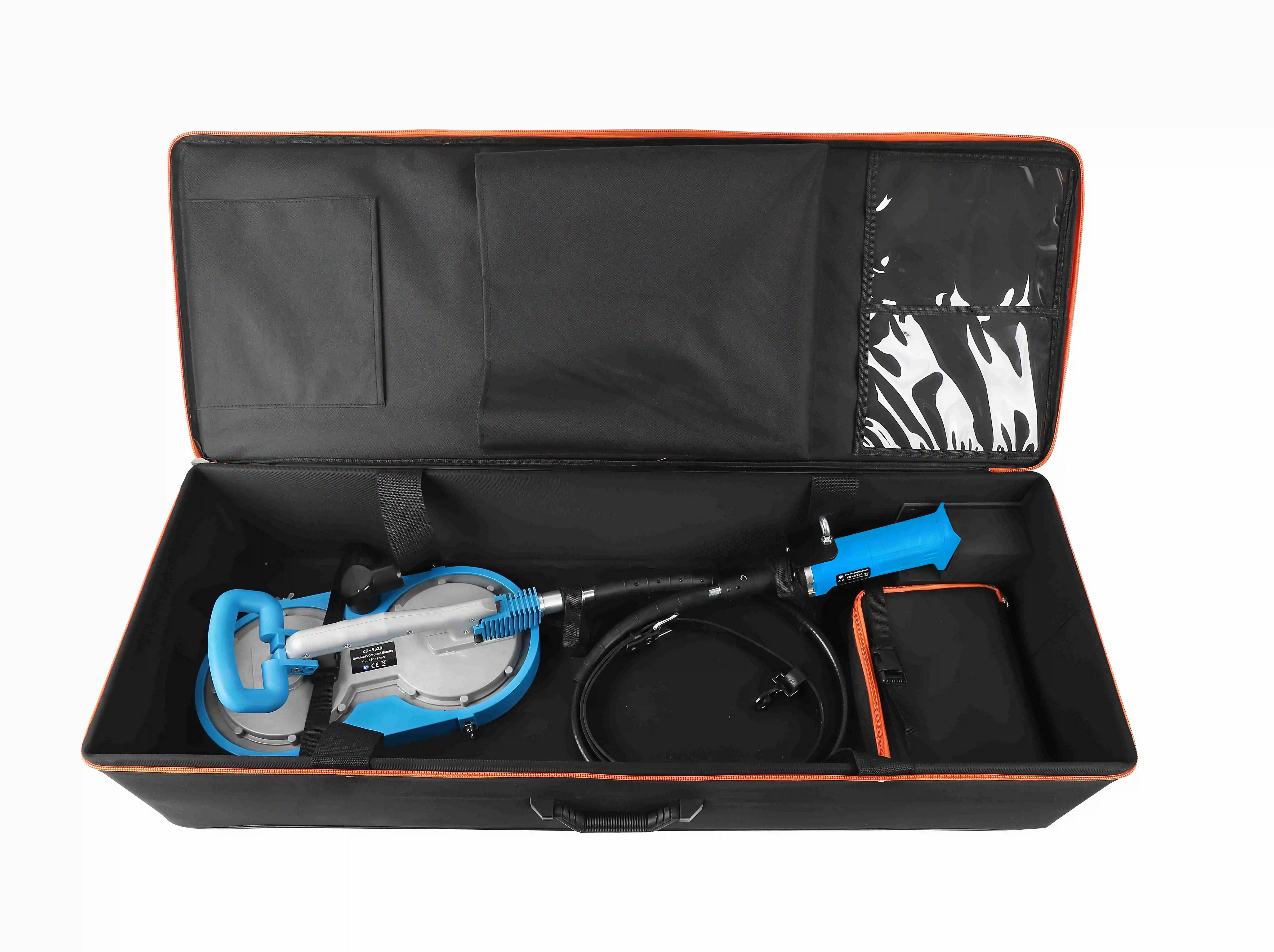 Professional MINOVA Brushless Hand Wall Grinder - Dual Disc Sander