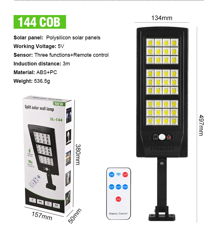 2025 Solar Street Lamp Sensor Light Saving All in One Integrated ...