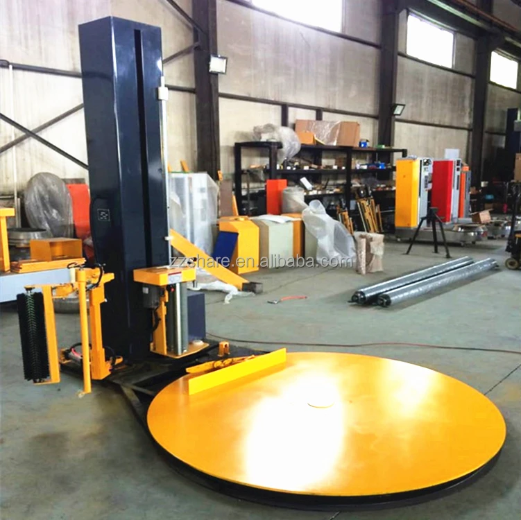 Rotary Arm Pallet Wrap Film Machine Stretch Film Packing Pallet Wrapper ...