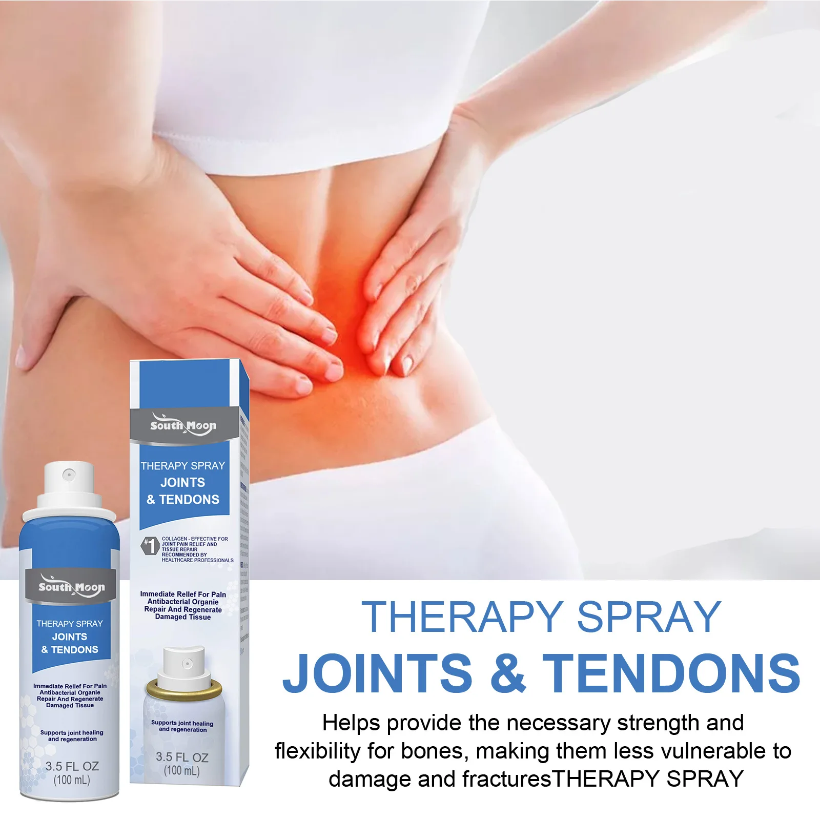 South Moon Tendon Sheath Pain Relief Spray Joint Care Swelling ...