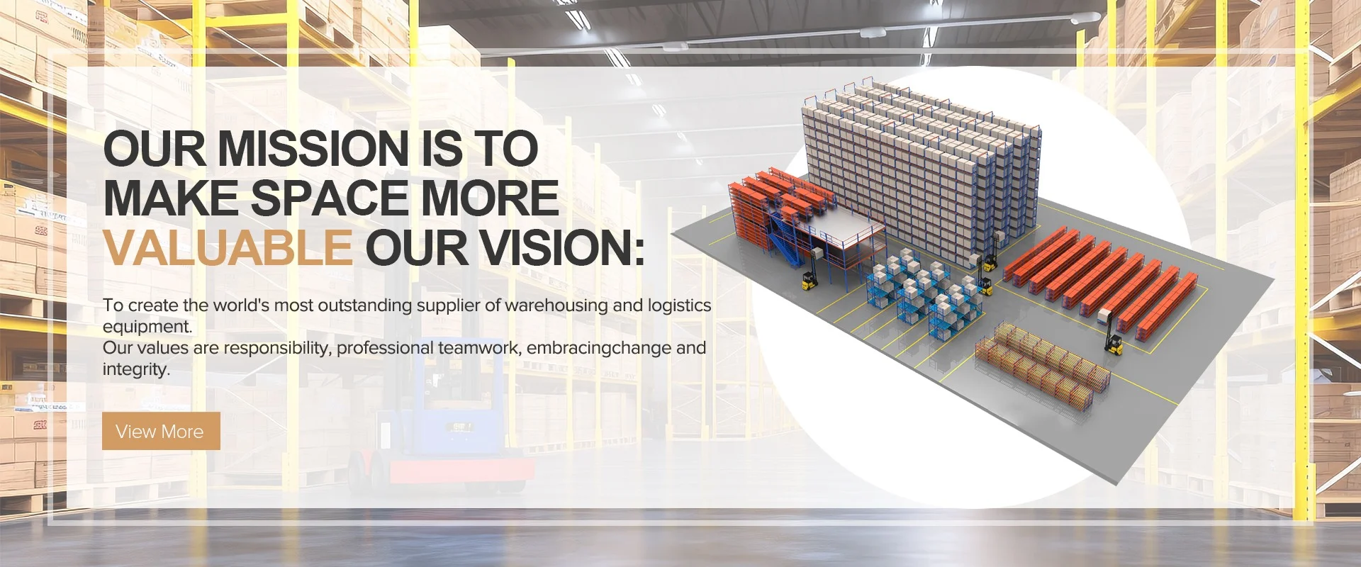 Industrial Steel Warehouse Storage Mezzanine Shelving Attic Loft Garret ...