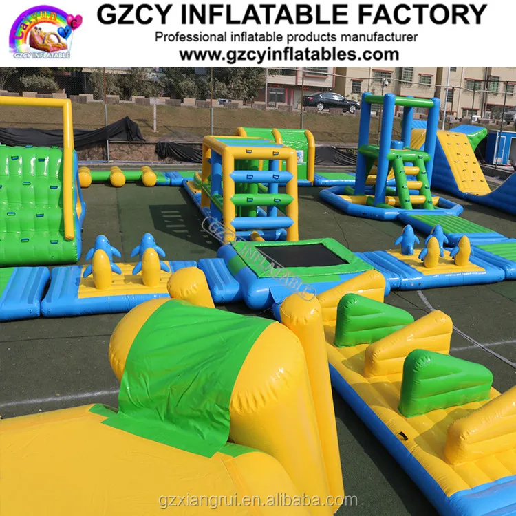 Water Floating Inflatable Aqua Park Commercial Inflatable Water Park ...